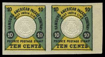 Jay Smith & Associates: Danish West Indies: Shipping Company Stamps ...