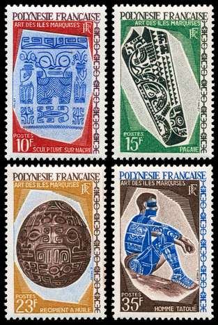 Jay Smith & Associates: World: Europe: French Polynesia Stamps