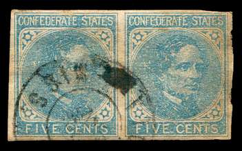 Jay Smith & Associates: United States: Stamps: Confederate (CSA) Stamps